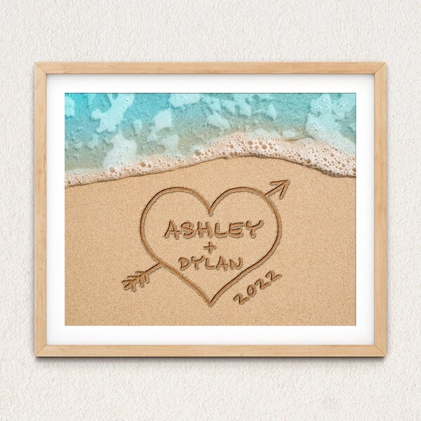 Names in the Sand - Etsy