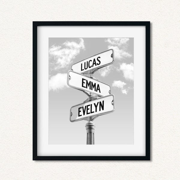 Baby Name Street Sign - Etsy