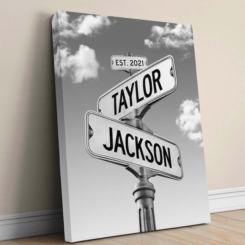 Wedding Street Sign - Etsy