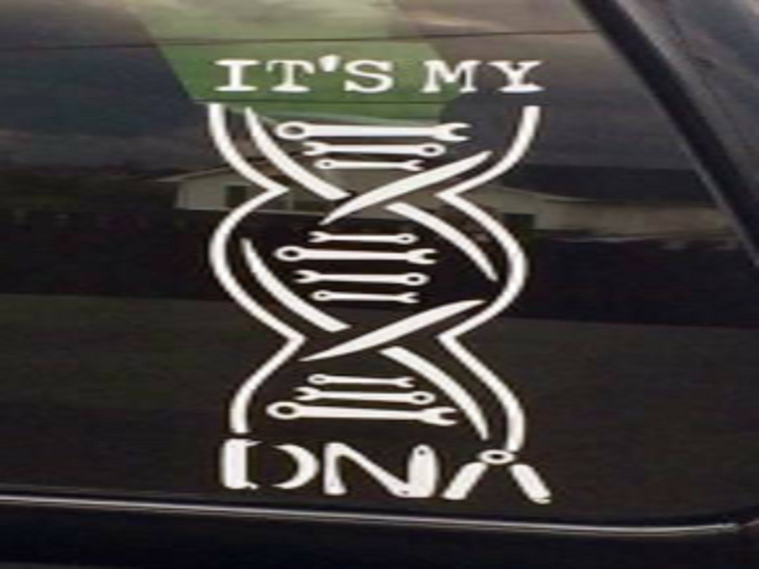 It's My DNA Mechanic Decal Sticker - Etsy