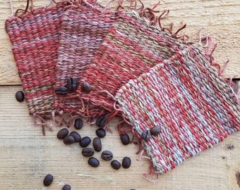 Hand Woven Coasters - Etsy