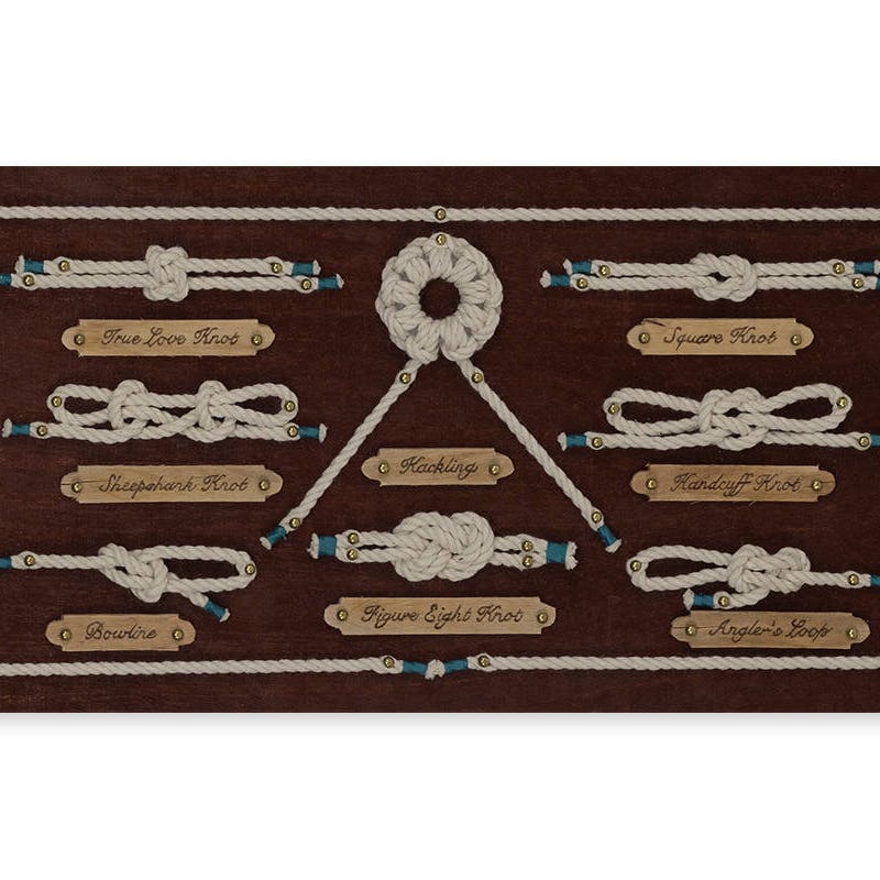 Nautical Knot Board - Etsy