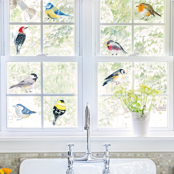 Bird Window Sticker - Etsy UK