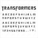 Transformers Font Svg Transformers AI DXF EPS Png Cut Files | Etsy