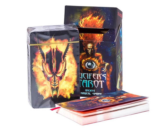 Lucifer's Tarot Classic Edition. Set of 105 Tarot Cards. A Tarot Card ...