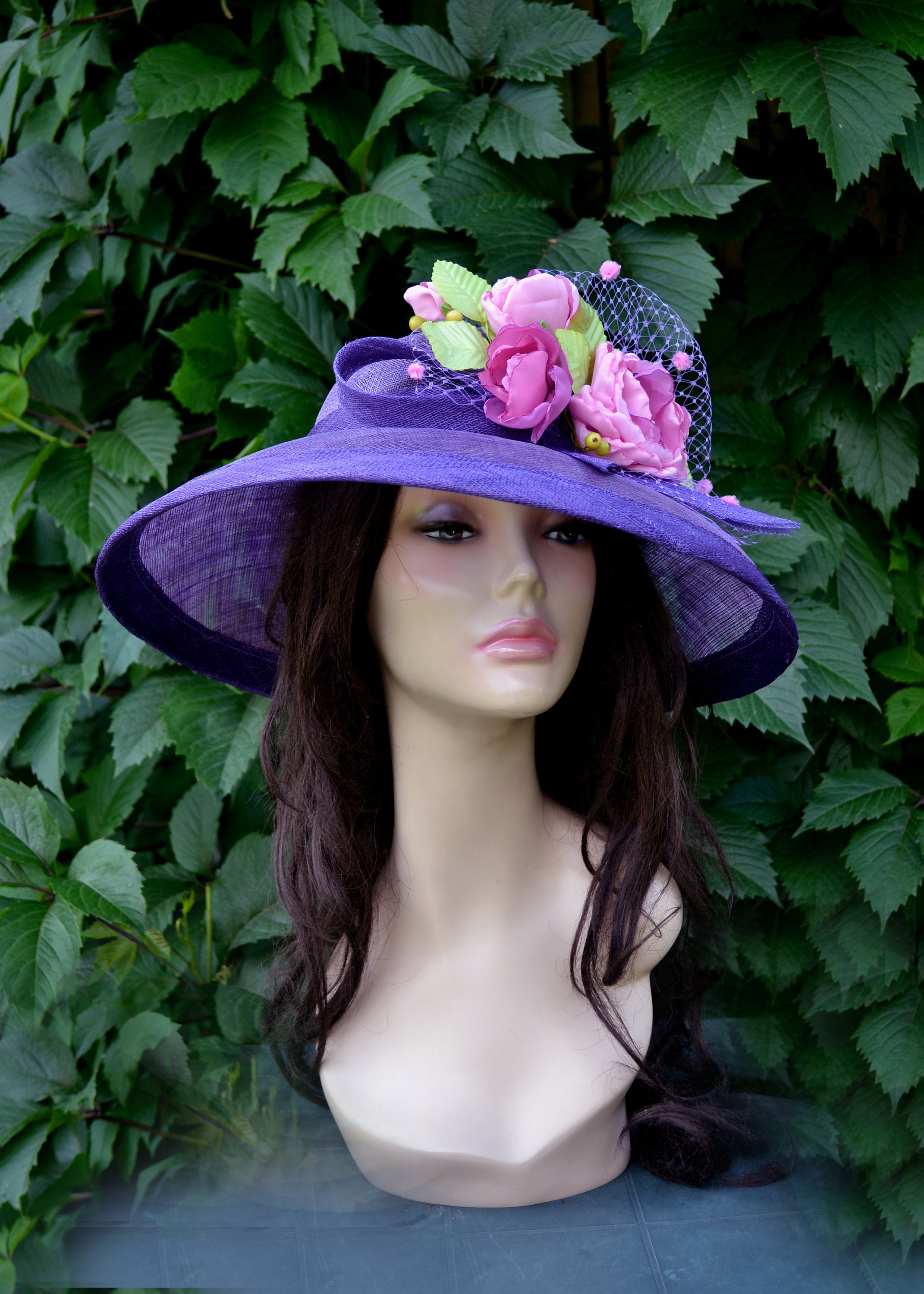 Purple Derby Hat Royal Ascot Hat Kentucky Derby Hat Purple Etsy purple-derby-hat-royal-ascot-hat-kentucky-derby-hat-purple-etsy