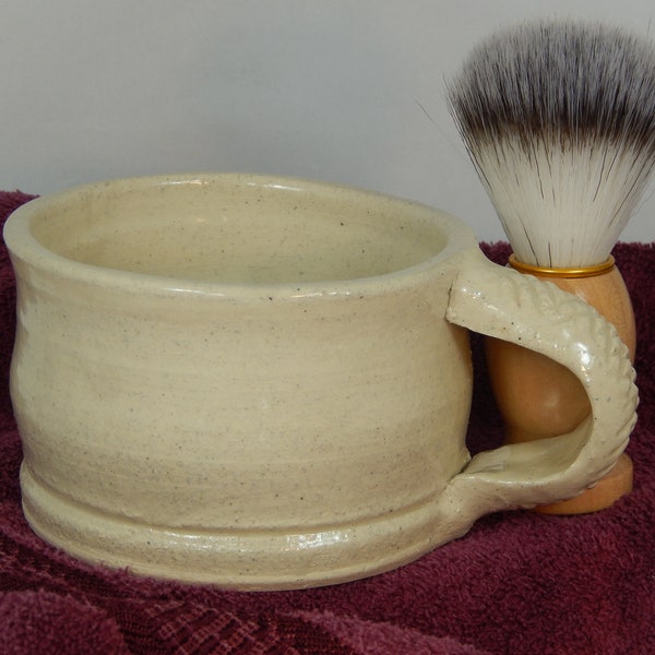 Pottery Shaving Mug - Etsy
