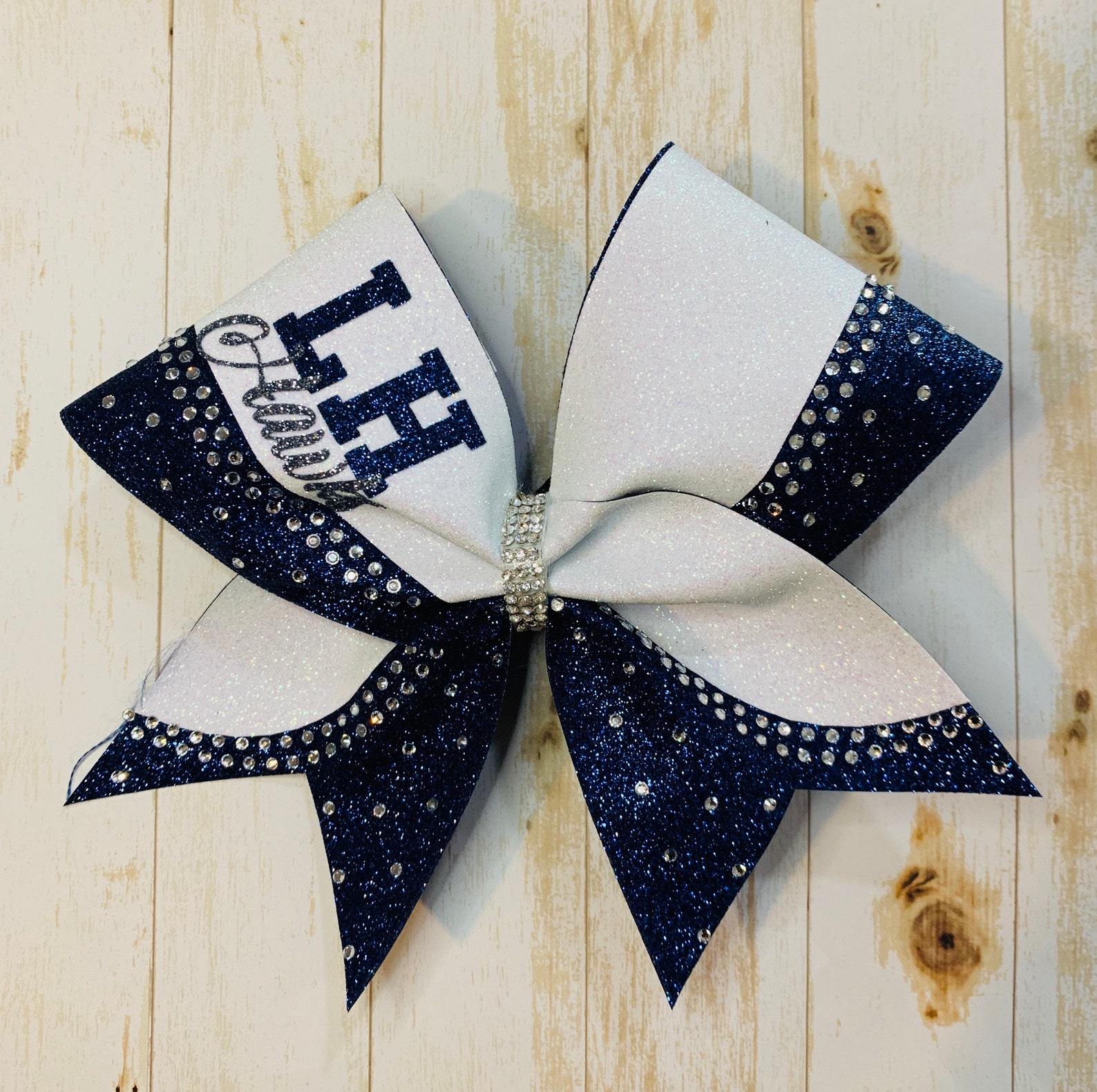 Team Curved Tail Cheer Bow - Etsy