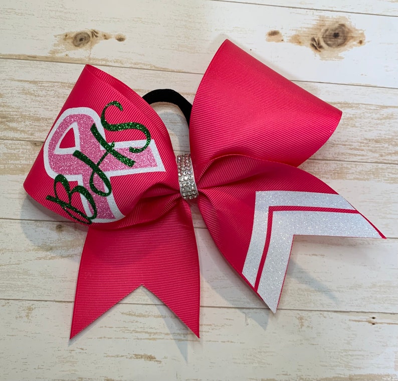 Cancer Awareness Cheer Bow | Etsy