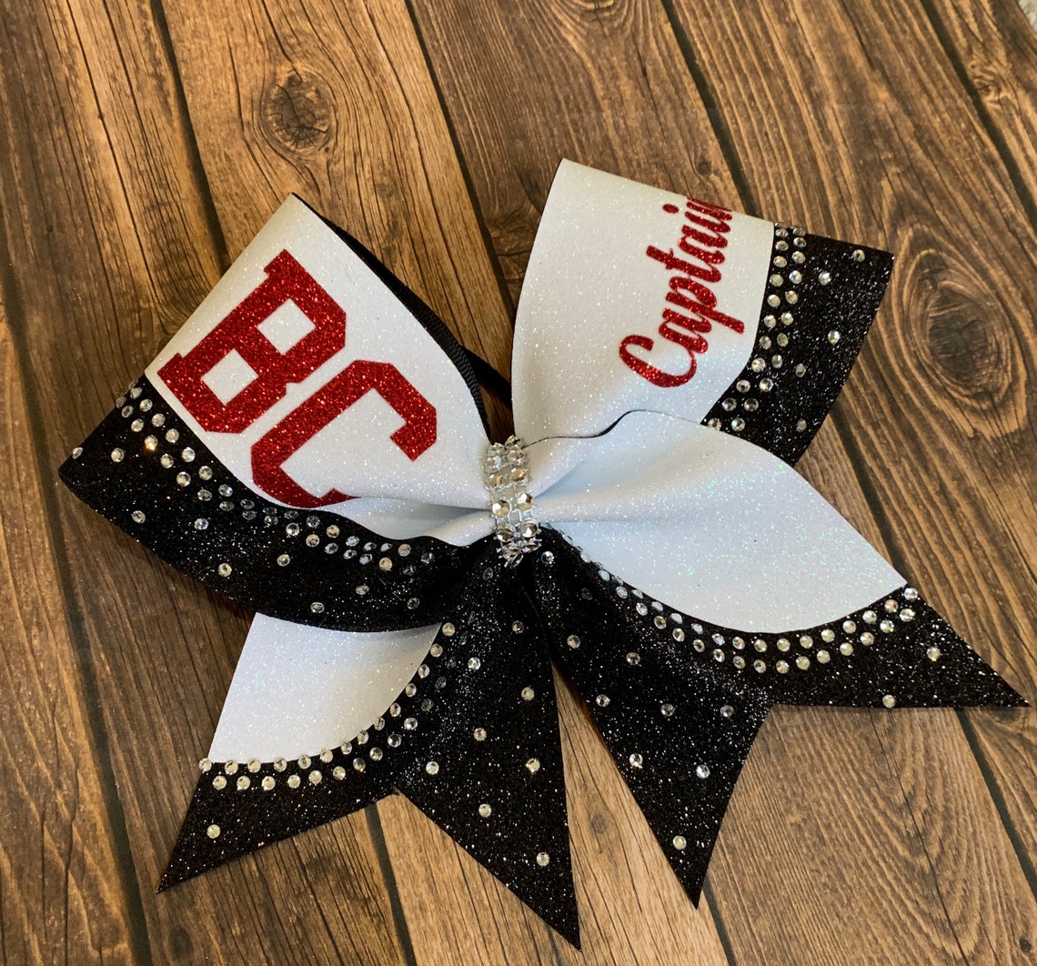 Senior Curved Tail Cheer Bow - Etsy