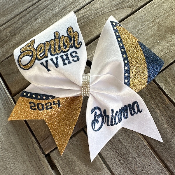 Custom Made Pom Holders for Cheerleading. No Pom Poms Included LARGE ...