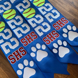 SENIOR SASH SOFTBALL - Etsy
