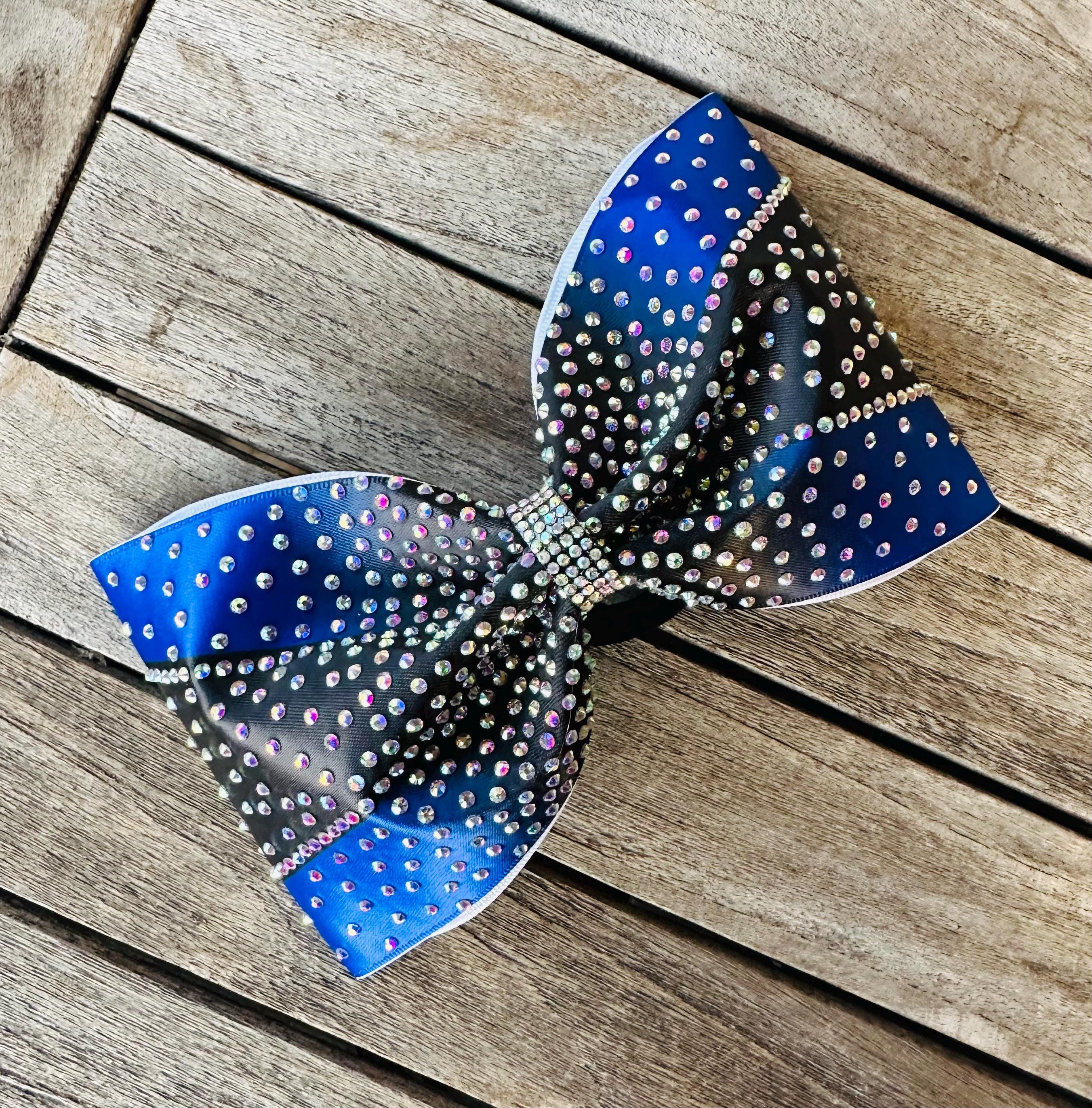 4" Sublimated Satin Tailless Cheer Bow - Etsy