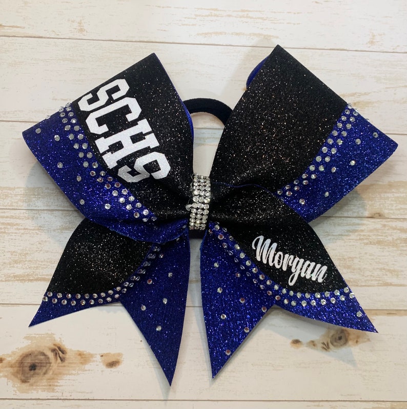Senior Curved Tail Cheer Bow - Etsy