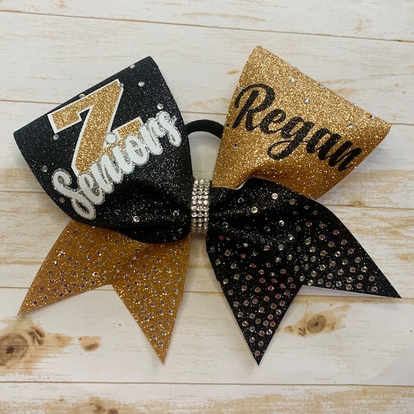 Glitter Cheer Bow - Etsy
