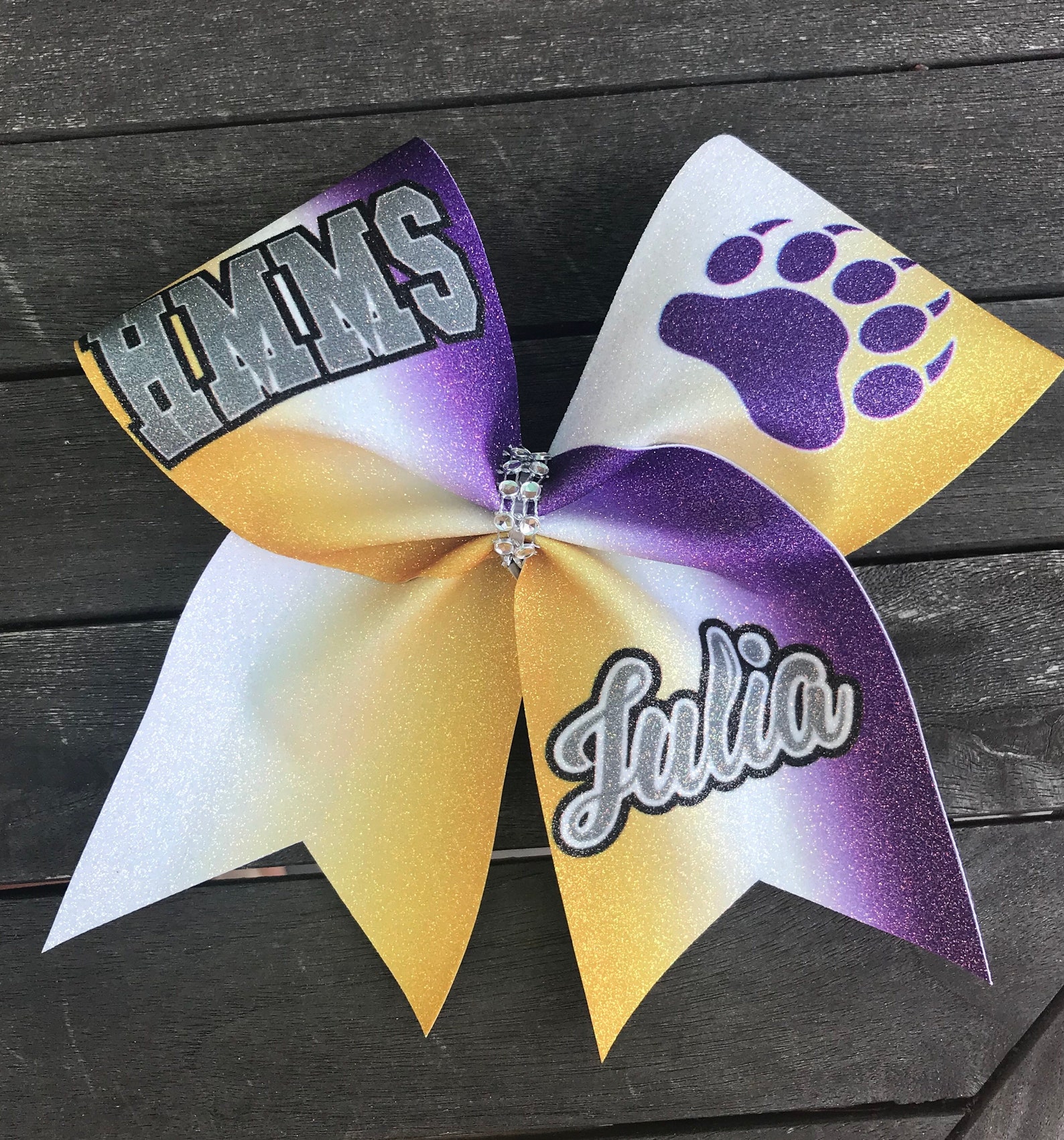 Sublimated Team Cheer Bow - Etsy