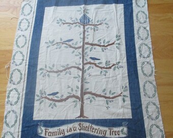 Family Tree Fabric - Etsy