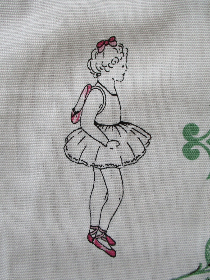 Vintage Ballet Bag, DIY Ballet Carrier, Ballet Bag for Ballet Slippers ...