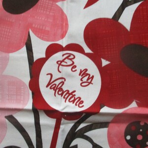 Valentine Valentine Fabric Valentine Fabric Panel Flowers - Etsy