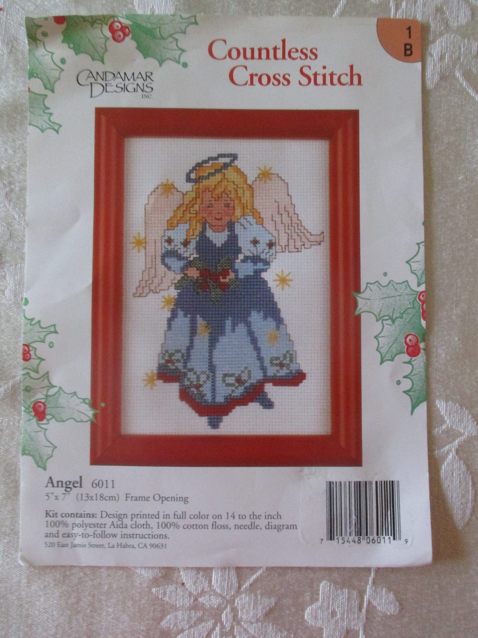 Angel Countless Cross Stitch Kit No Count Angel Cross Stitch - Etsy
