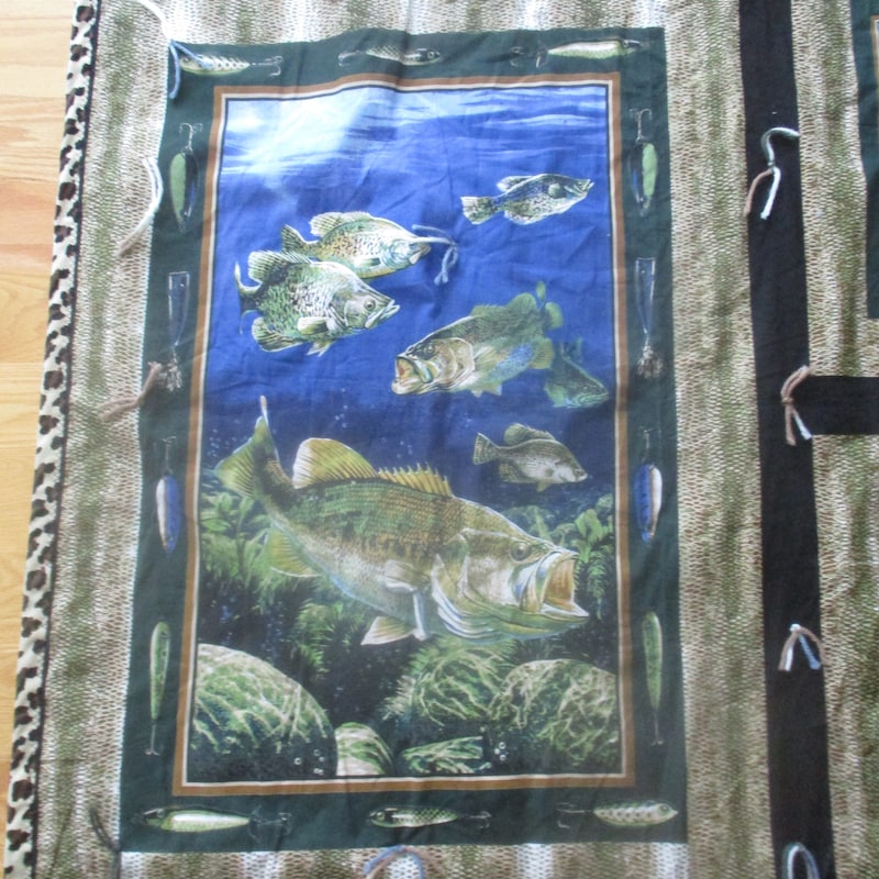 Fishing Quilt - Etsy