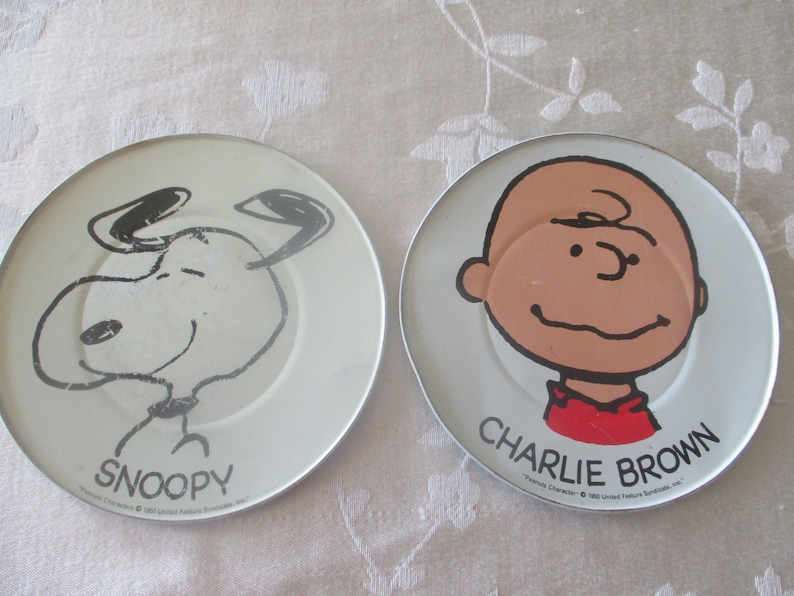 Peanuts Tea Party Set Peanuts Vintage Tray Plates and Tray - Etsy