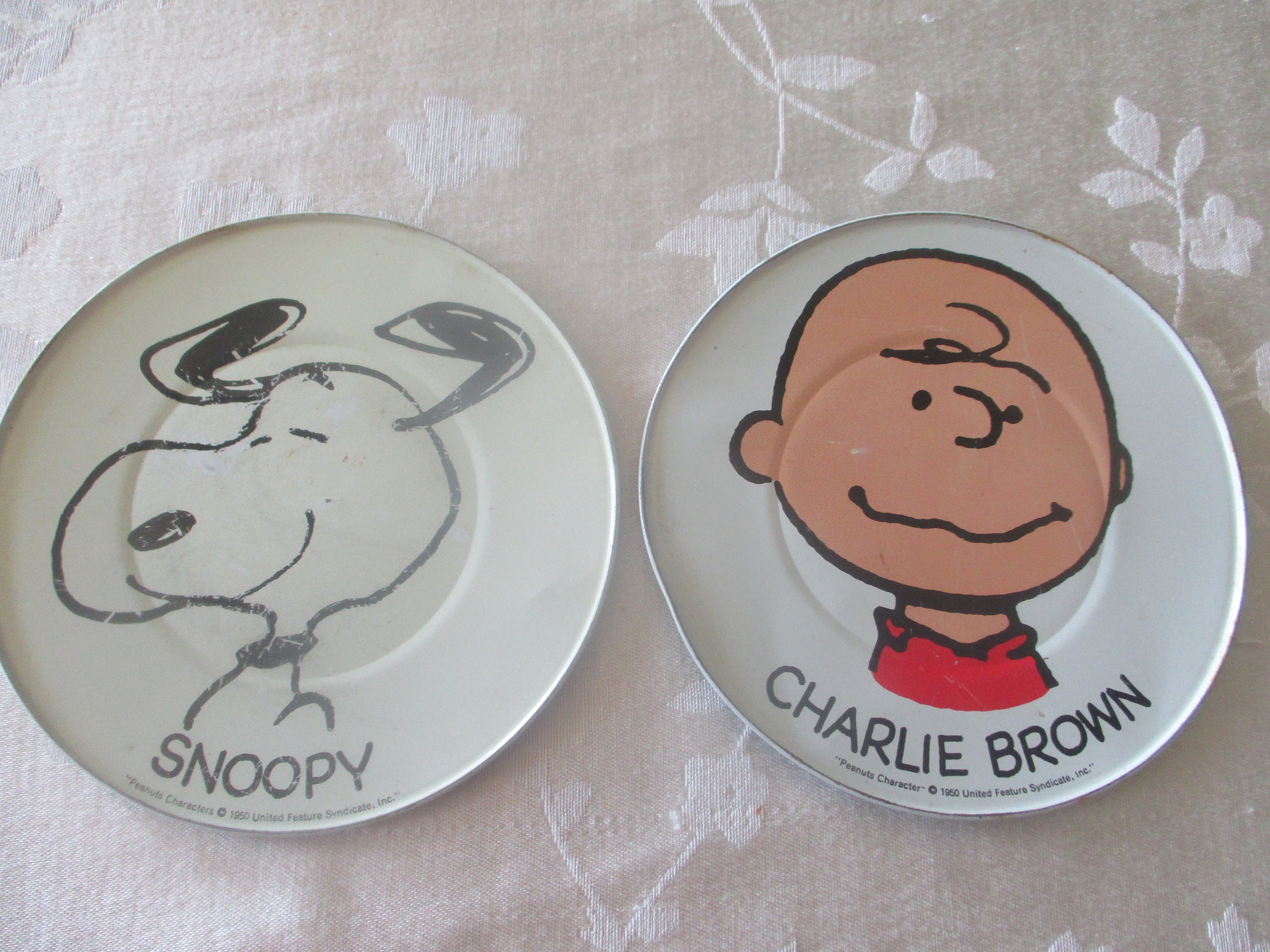 Peanuts Tea Party Set, Peanuts Vintage Tray, Plates and Tray, Vintage ...
