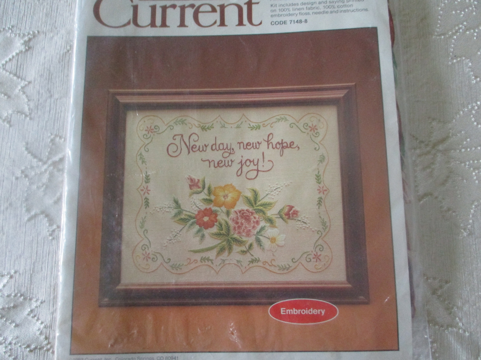 Embroidery Kit, Embroidery Sampler Kit, Inspiration Kit, New Day, New ...