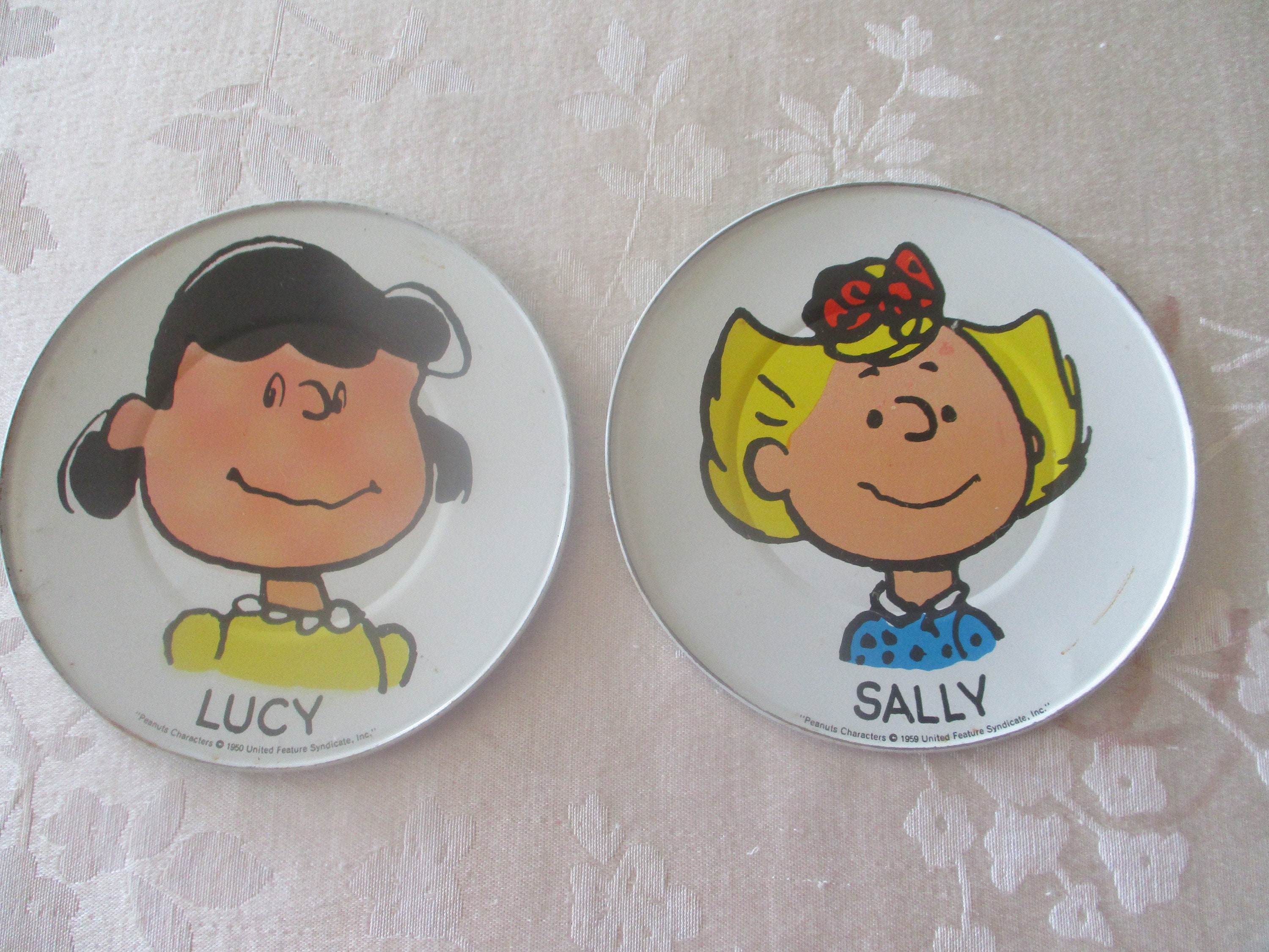 Peanuts Tea Party Set, Peanuts Vintage Tray, Plates and Tray, Vintage ...