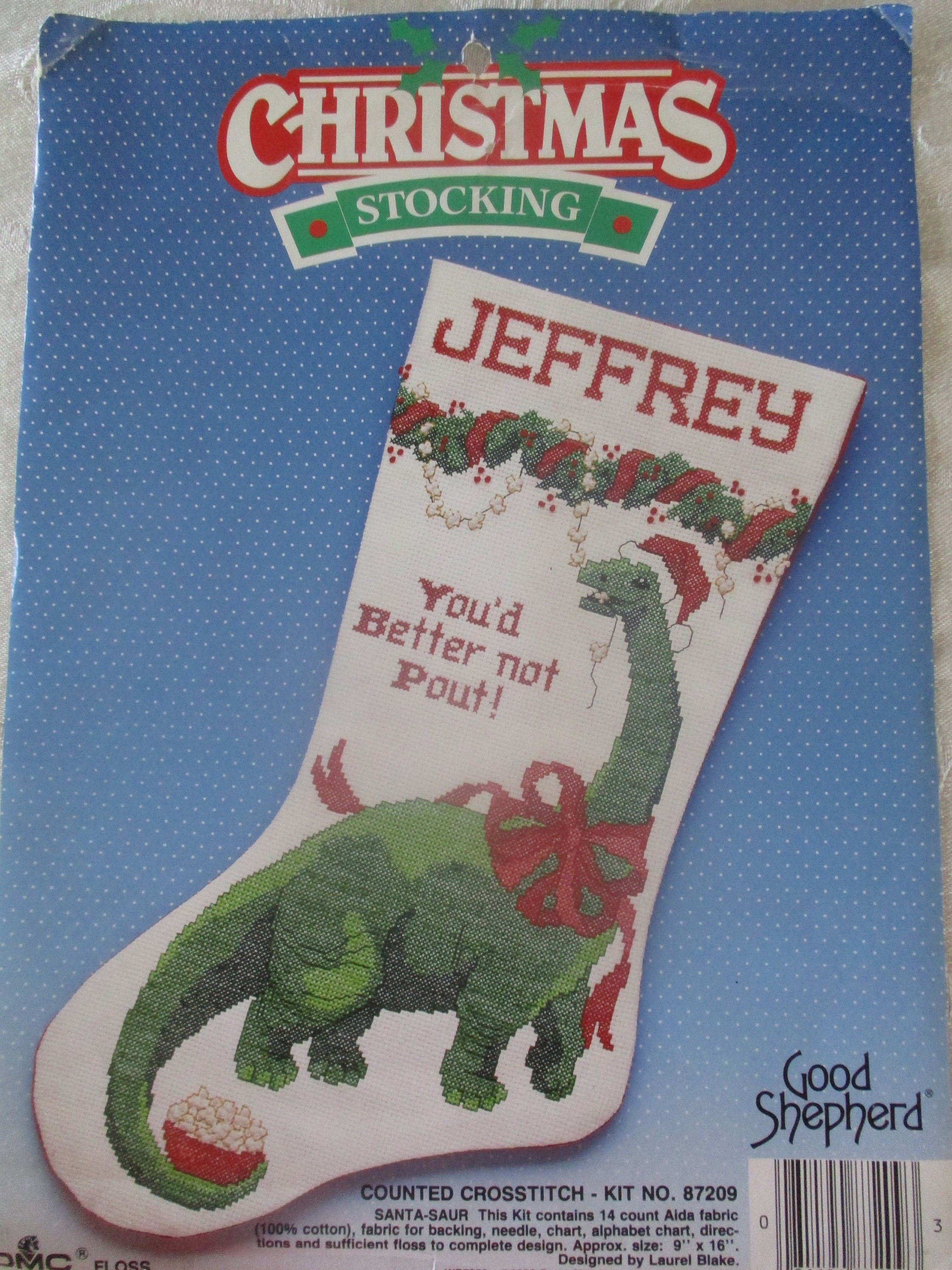 Dinosaur Stocking Kit Vintage Dinosaur Stocking Kit | Etsy