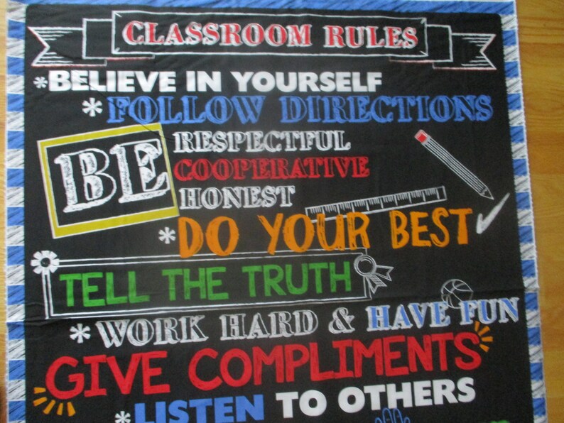 Classroom Rules Fabric Panel, Teacher Rules Panel, Classroom, Rules ...