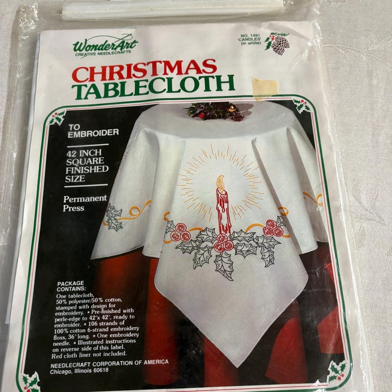 Stamped Embroidery Kits - Etsy