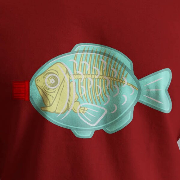 Plastic Fish Skeleton - Etsy