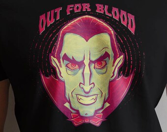 Horror Film Vampire Shirt Horror Movie Count Yorga Horror - Etsy
