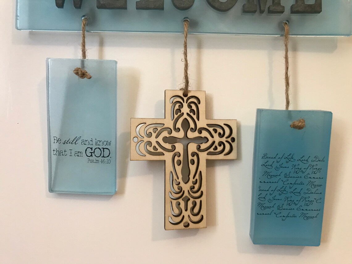 Welcome Sign Resin Door Welcome Sign Resin Wall Art | Etsy