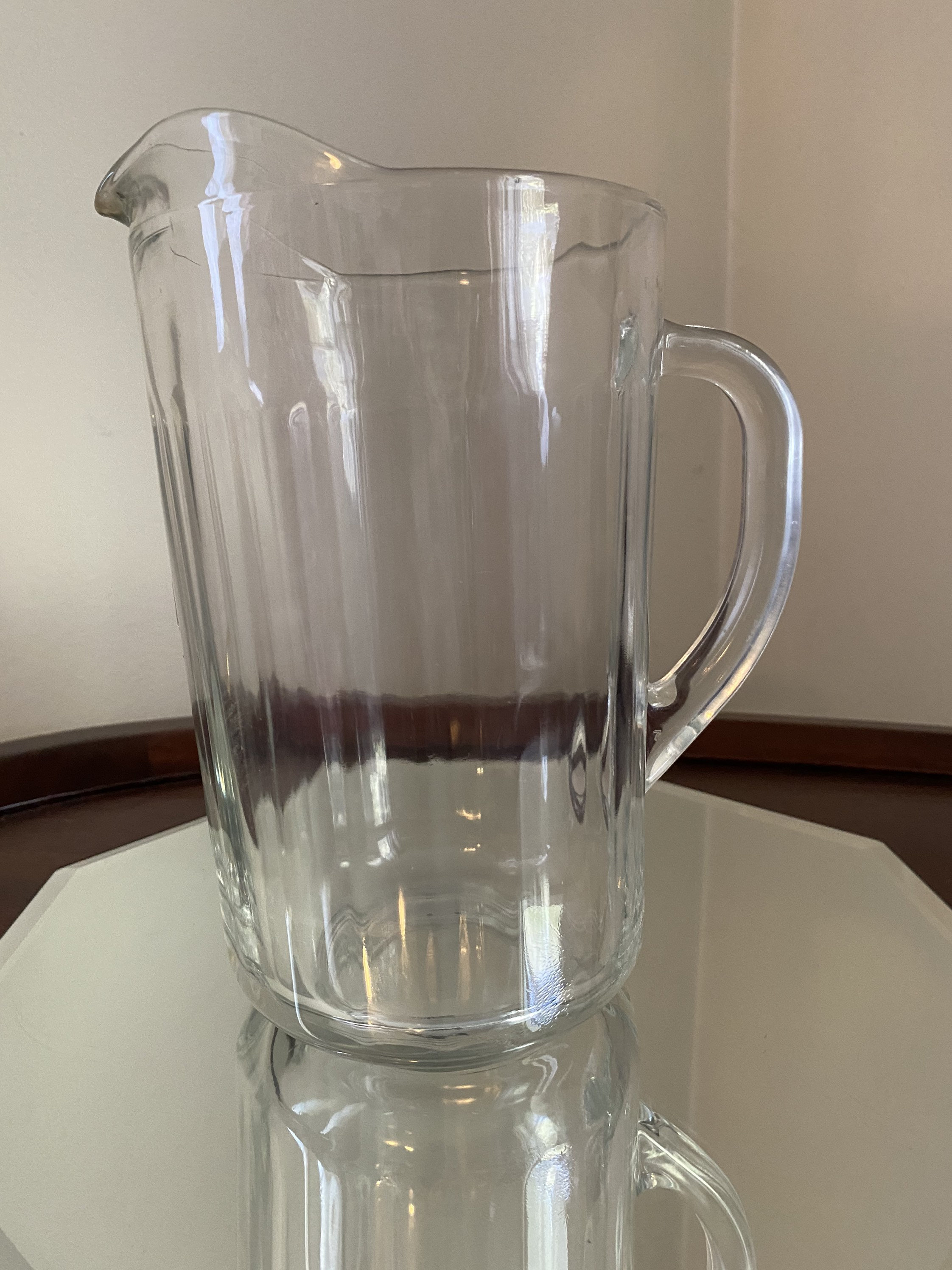 Vintage Crisa Heavy Duty Glass Pitcher - Etsy