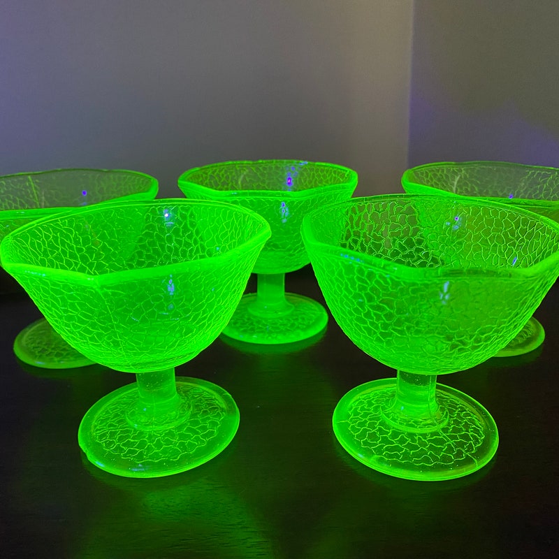 Rare Vaseline Glass - Etsy