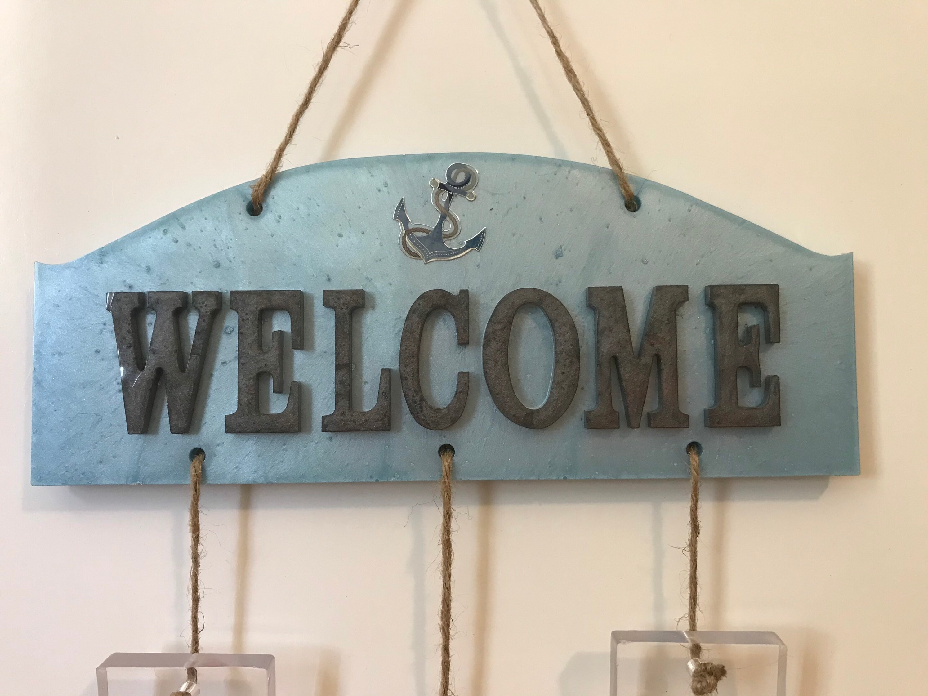 Welcome Sign Resin Door Welcome Sign Resin Wall Art | Etsy