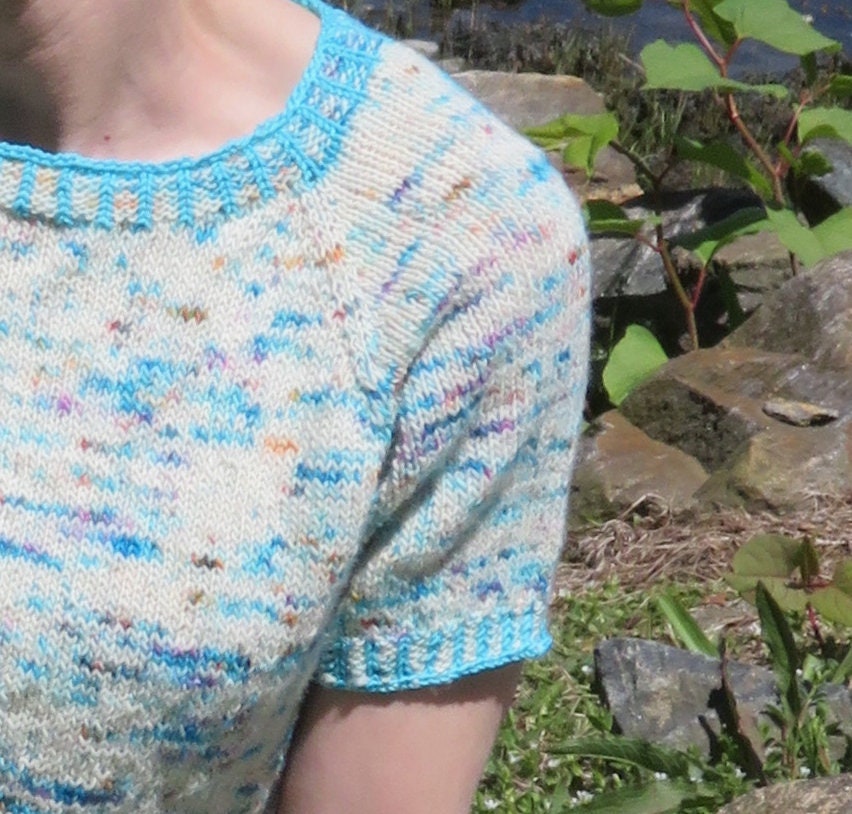 Ferris Wheel Fade Knitting Pattern T-shirt Knitting Pattern - Etsy