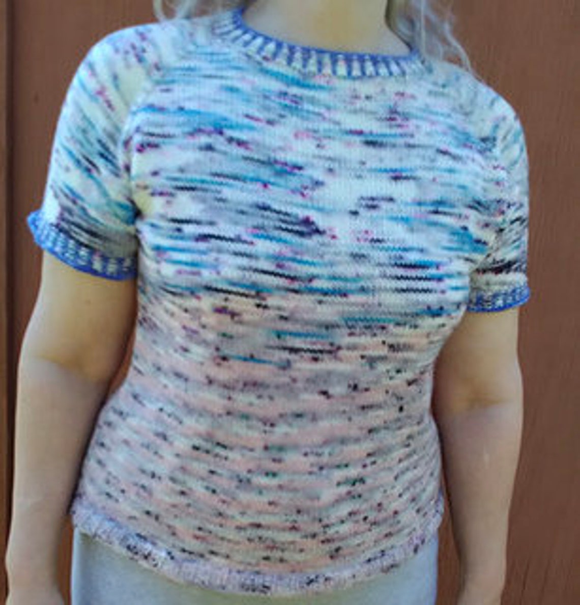 Ferris Wheel Fade Knitting Pattern T-shirt Knitting Pattern - Etsy