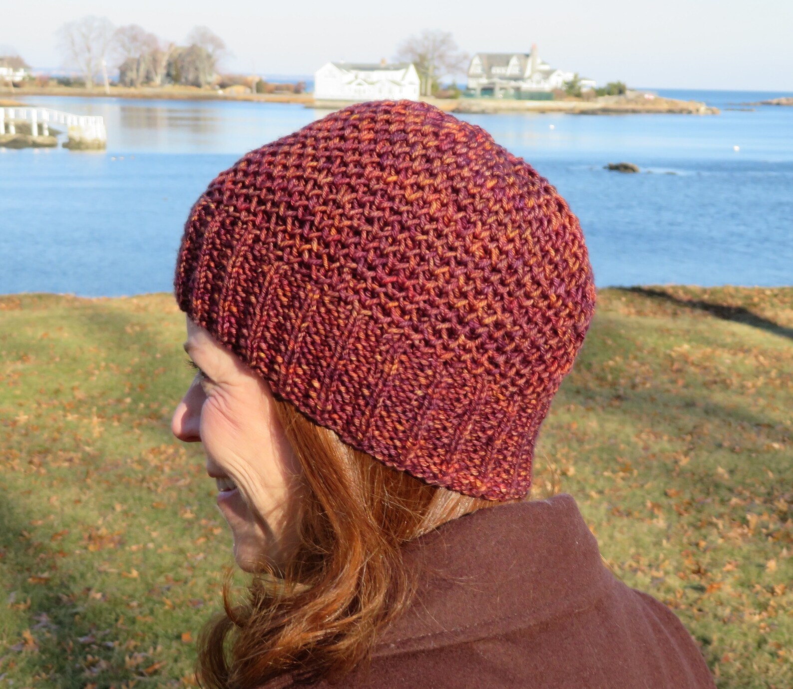 Honey Loft Hat Knitting Pattern: Cozy Honeycomb Design (DK Weight) - Etsy