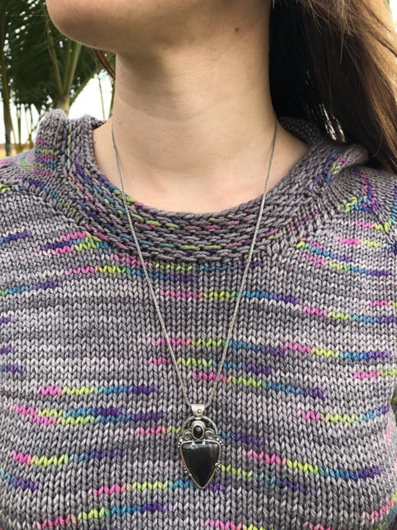 Beginner Knit Hoodie Pattern, Size Inclusive Knitting, DK Yarn (PDF ...