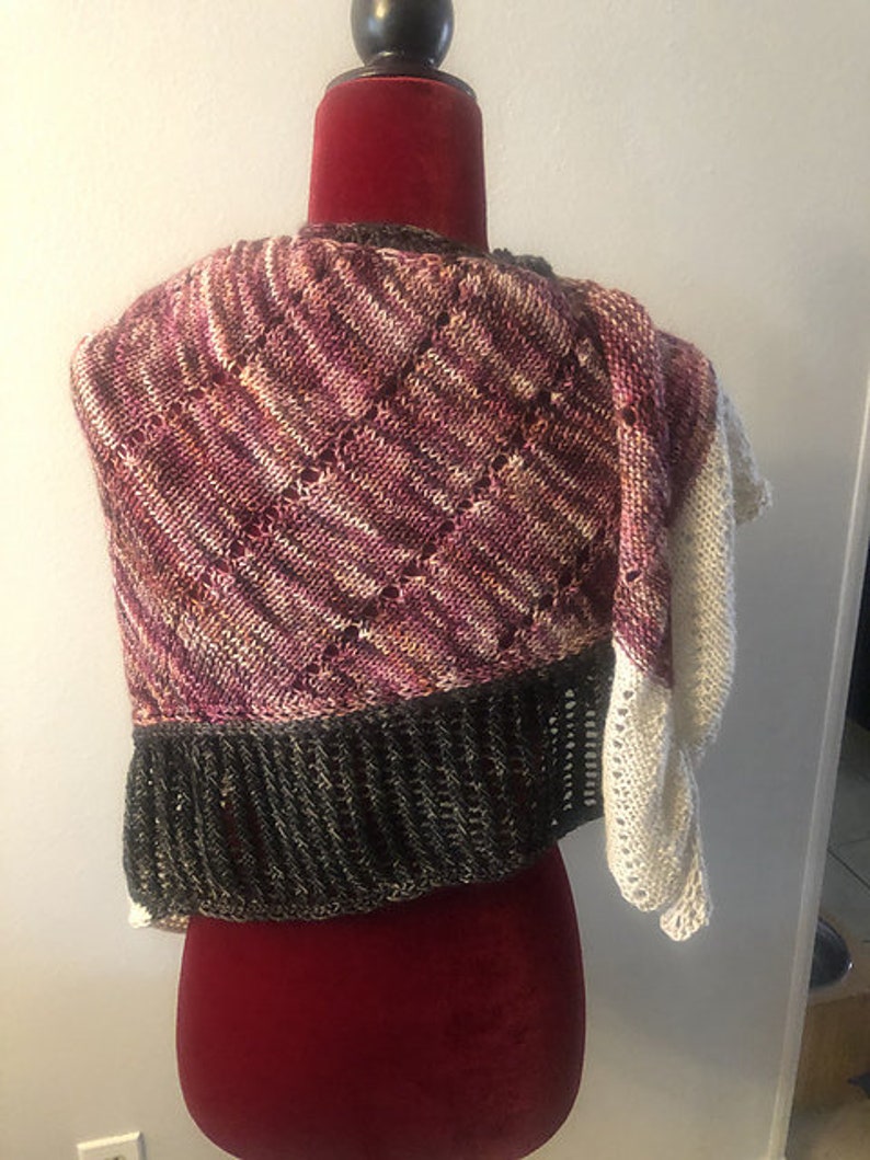 Sparkling Water Shawl Knitting Pattern Knitting Pattern for - Etsy