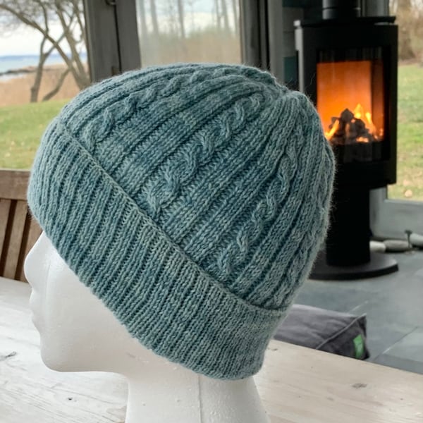 Hand Knit Hat - Etsy