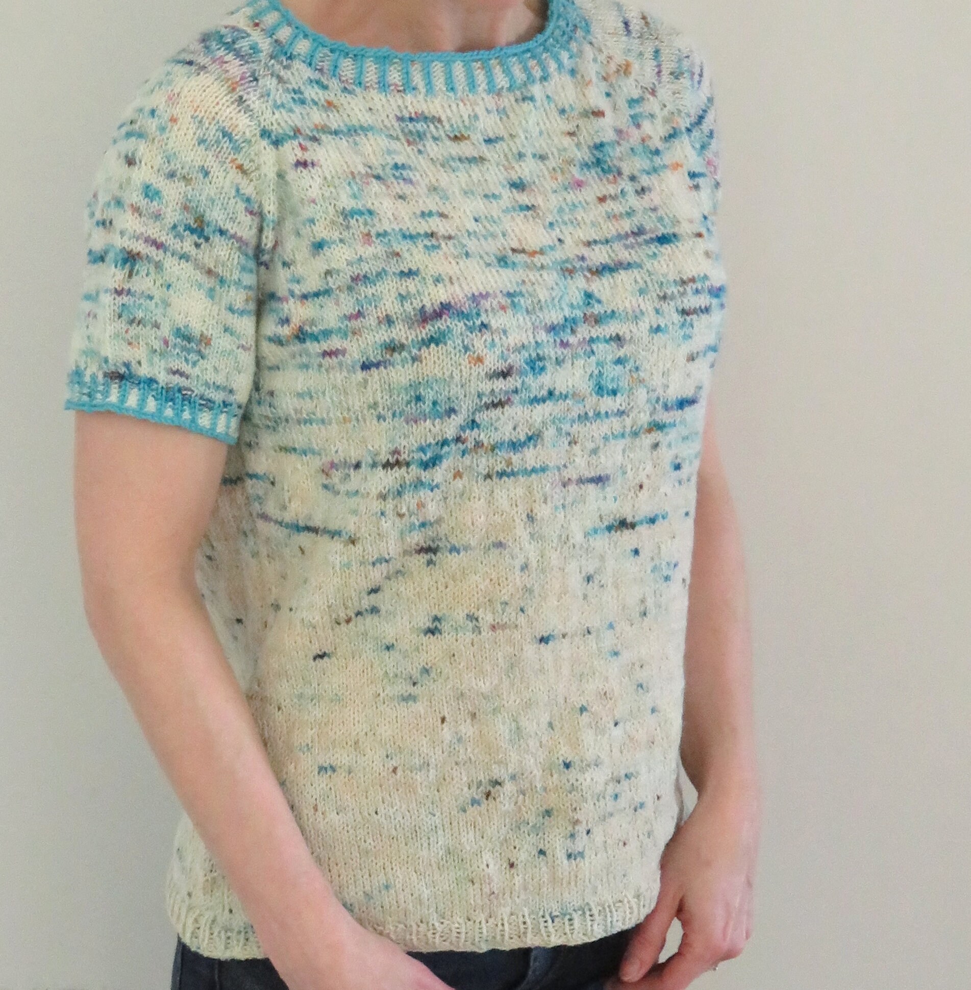 Ferris Wheel Fade Knitting Pattern T-shirt Knitting Pattern - Etsy