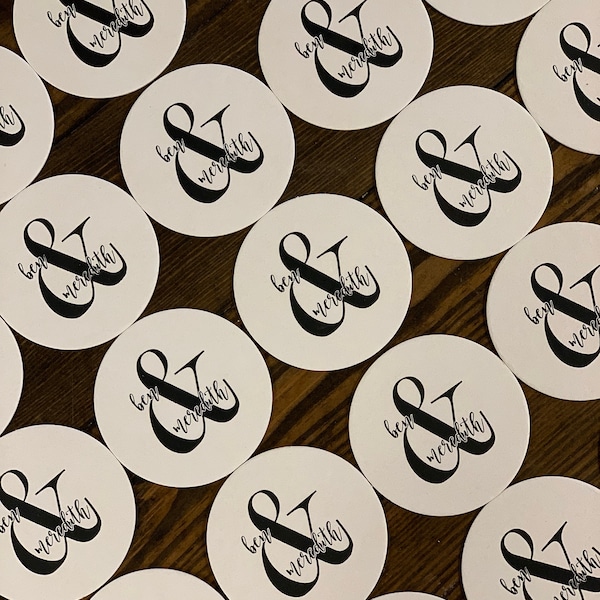 Personalized Paper Coasters - Etsy