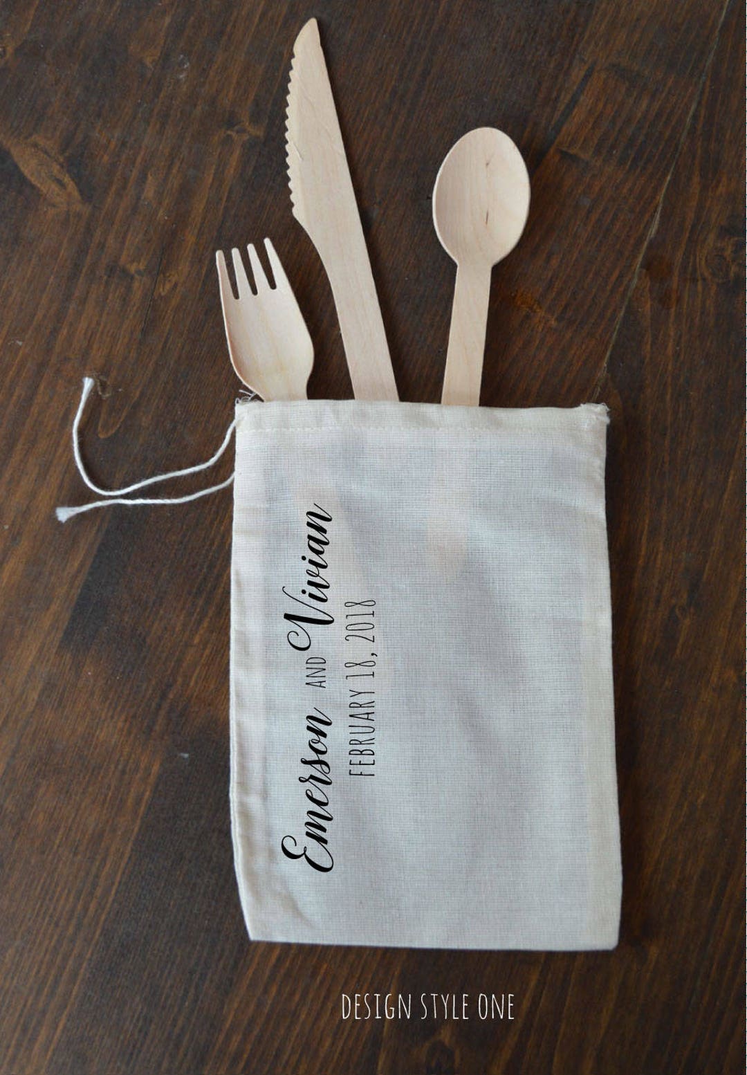 Personalized Muslin Cotton Bags Available in Four Sizes - Design Choice ...