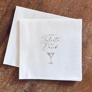 Custom Cocktail Napkins - Martini Margarita Choose Cocktail Beer ...