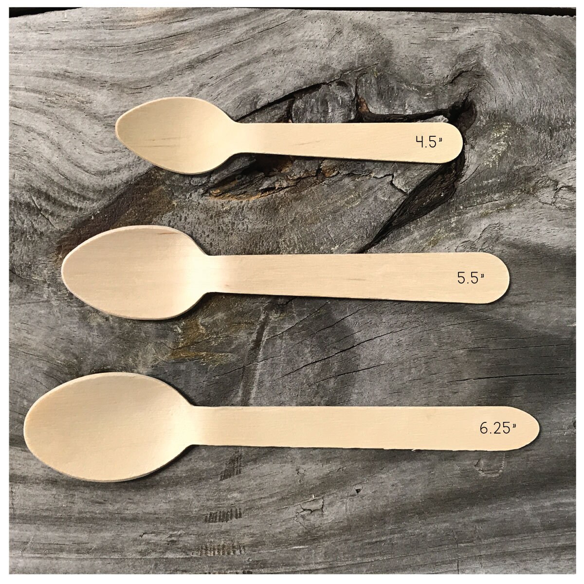Personalized Wooden Utensils Available in Three Sizes Custom - Etsy