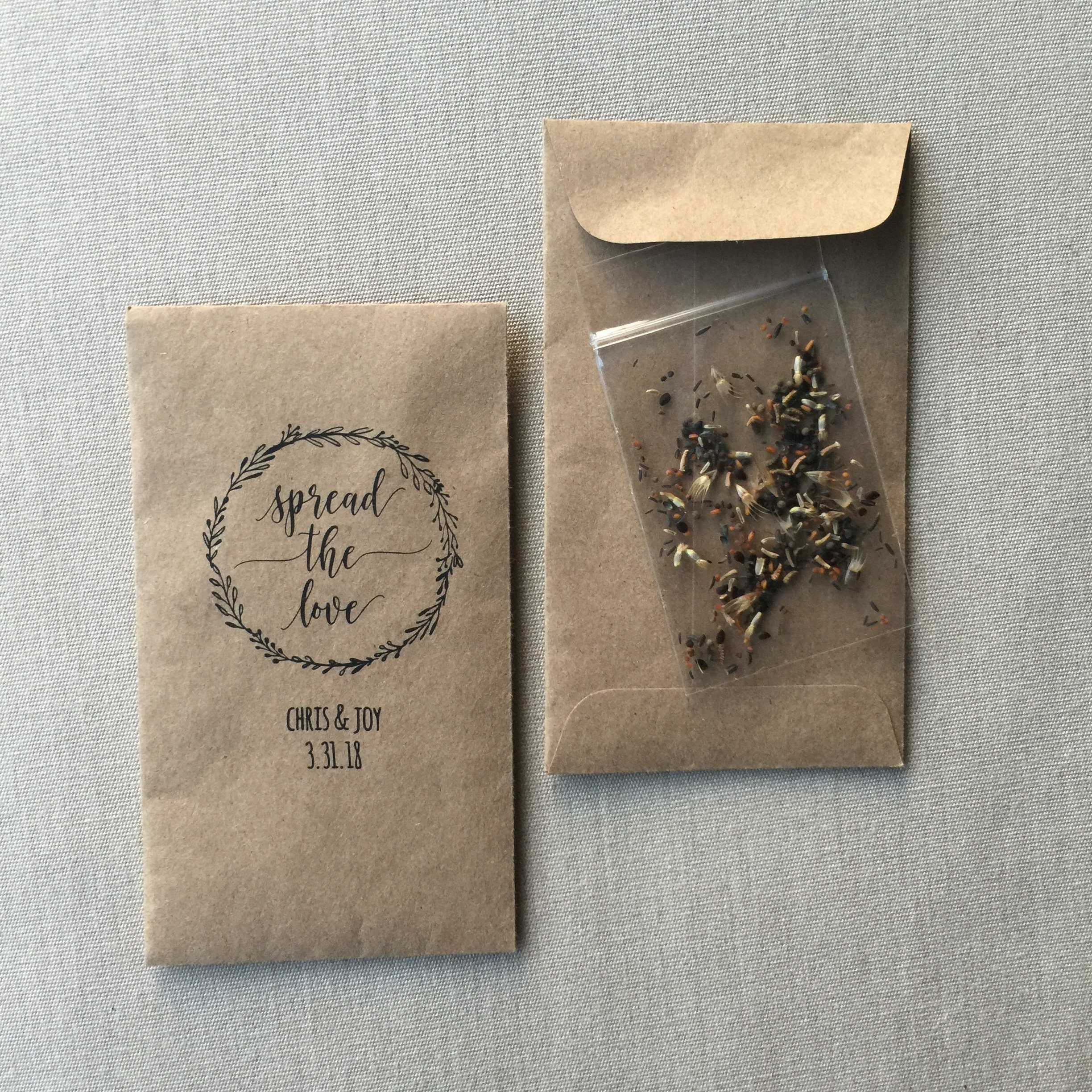 Custom Design Printed 100% Recycled Brown Kraft Personalized - Etsy